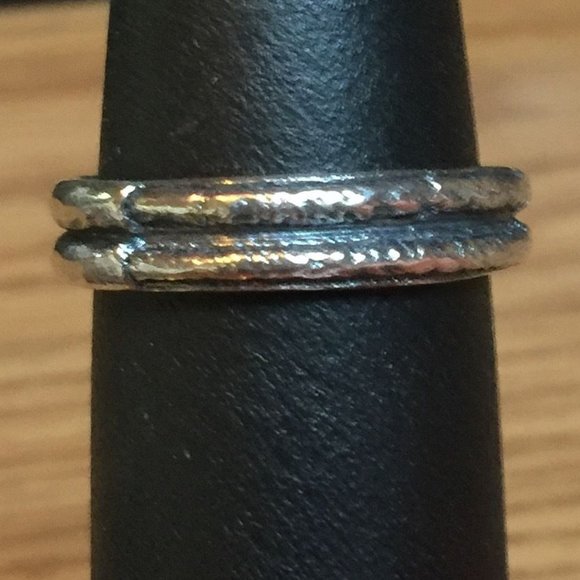 Silpada | Jewelry | Silpada R366 Mens Blacksmith Textured Band Ring ...